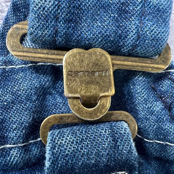 Carhartt | Other | Carhartt Vintage 9s Denim Bib Overalls R07 Dst 50x32 ...